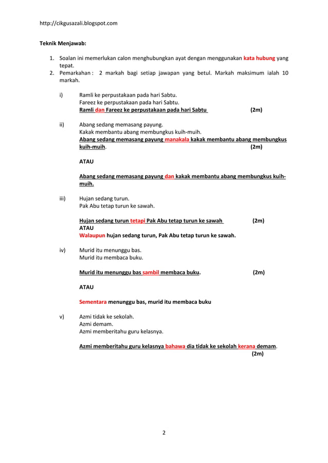 Gabungkan ayat | PDF