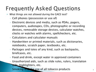 Gace Outline | PPT