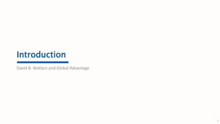 Introduction to GACG and Ecosystem Mapping | PPTX
