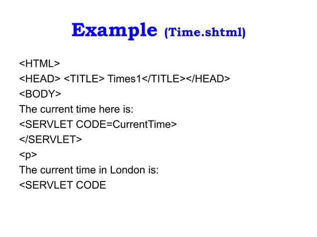GAC Java Presentation_Server Side Include_Cookies_Filters 2022.ppt