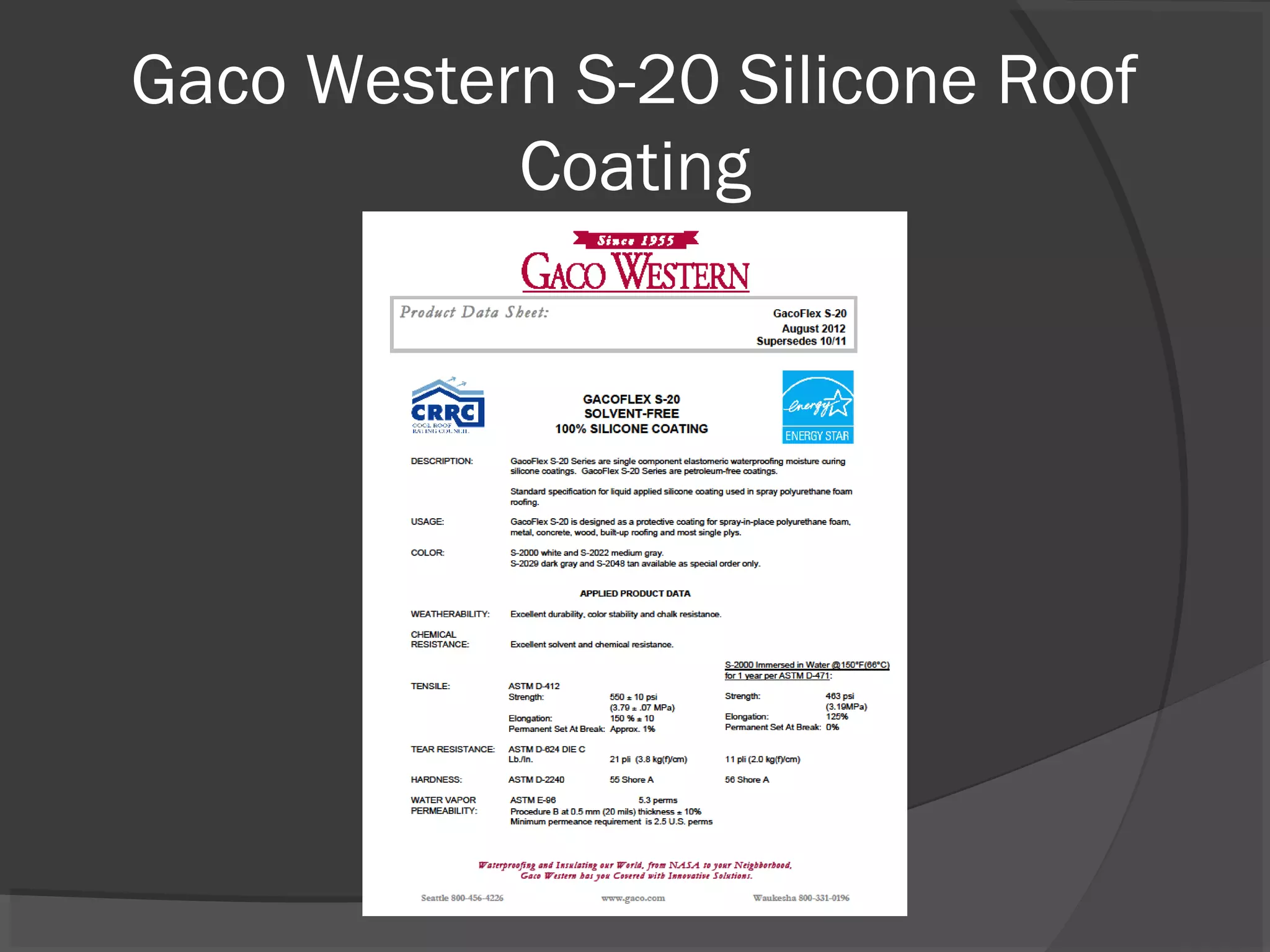 Gaco Western Presentation | PPT