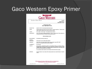 Gaco Western Presentation | PPT | Construction Industry | Industries