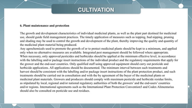 Good Agricultural Practices and Good Cultivation Practices.pptx | Agriculture | Industries