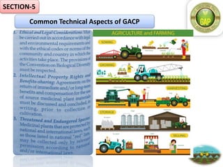 Notes on GACP Guidelines part of herbal Drug Technology | PPTX