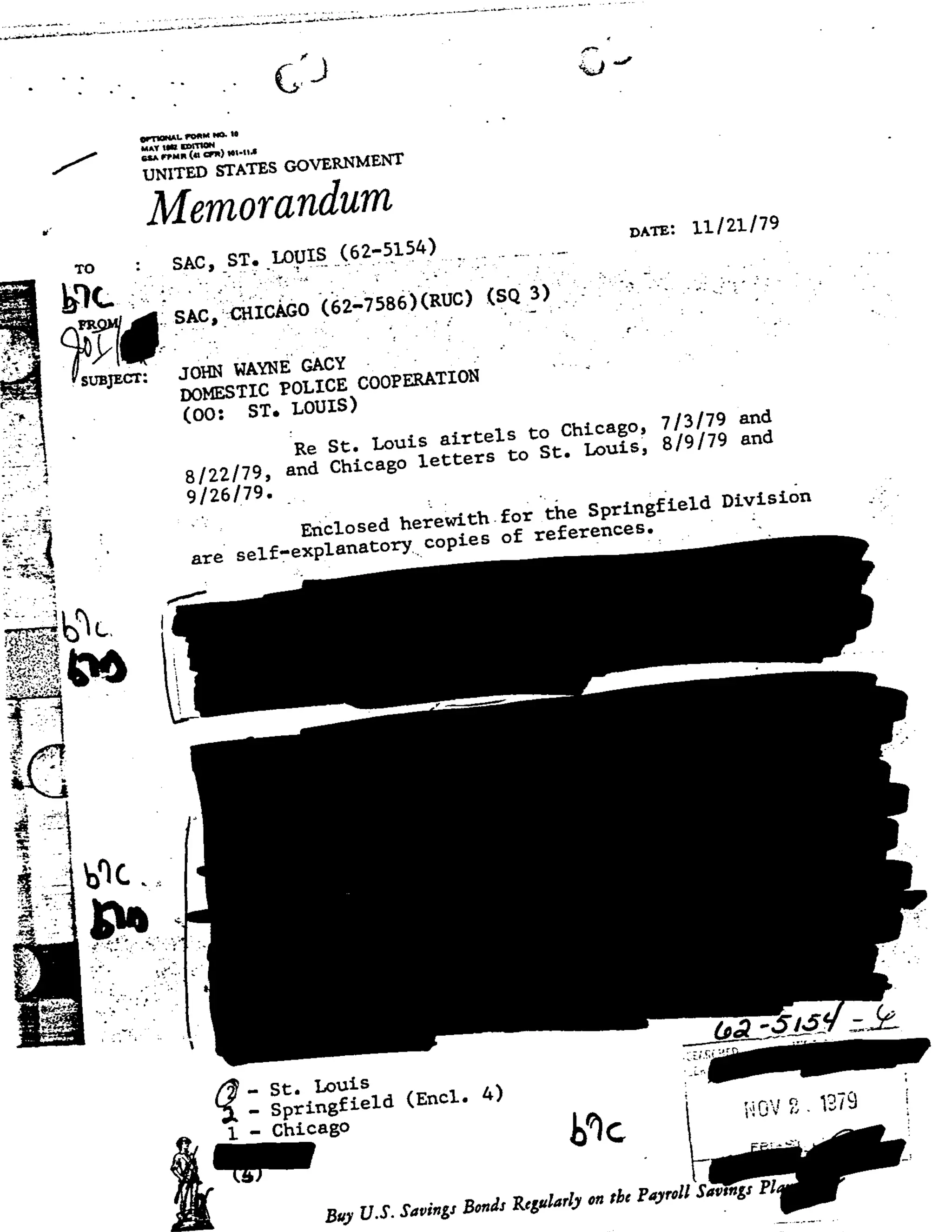John Wayne Gacy FBI Files | PDF