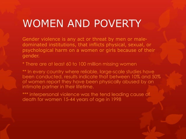 GAD- GENDER AND DEVELOPEMENT | PPTX | Debated Sensitive Social Issues ...