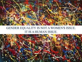 IMPORTANCE OF GENDER AND DEVELOPMENT IN GLOBALIZATION | PPTX | Education