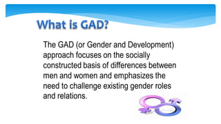 Gender and Development Awareness and Education | PPTX