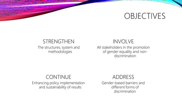 Gender and Development Presentation for INSET | PPTX