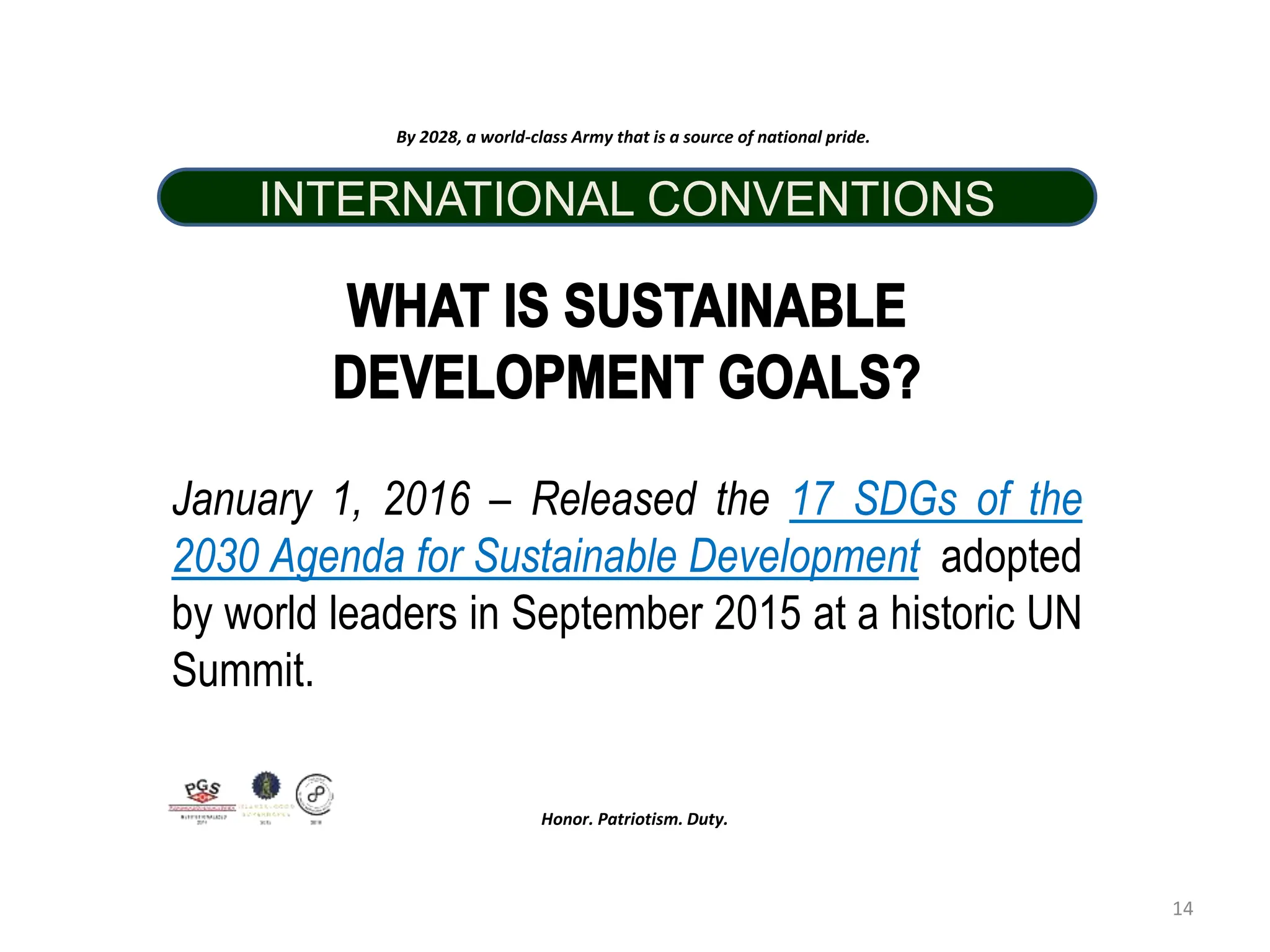 GAD-Briefing PowerPoint presentation ,ROTC | PPTX