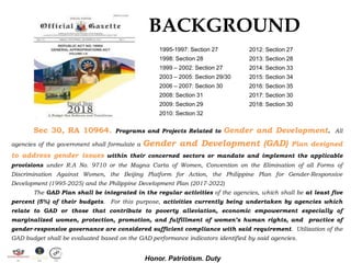 GAD-Briefing PowerPoint presentation ,ROTC | PPTX
