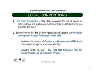 GAD-Briefing PowerPoint presentation ,ROTC | PPTX