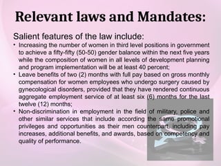 GAD Related Laws pptx for powerpoint ppt | PPTX