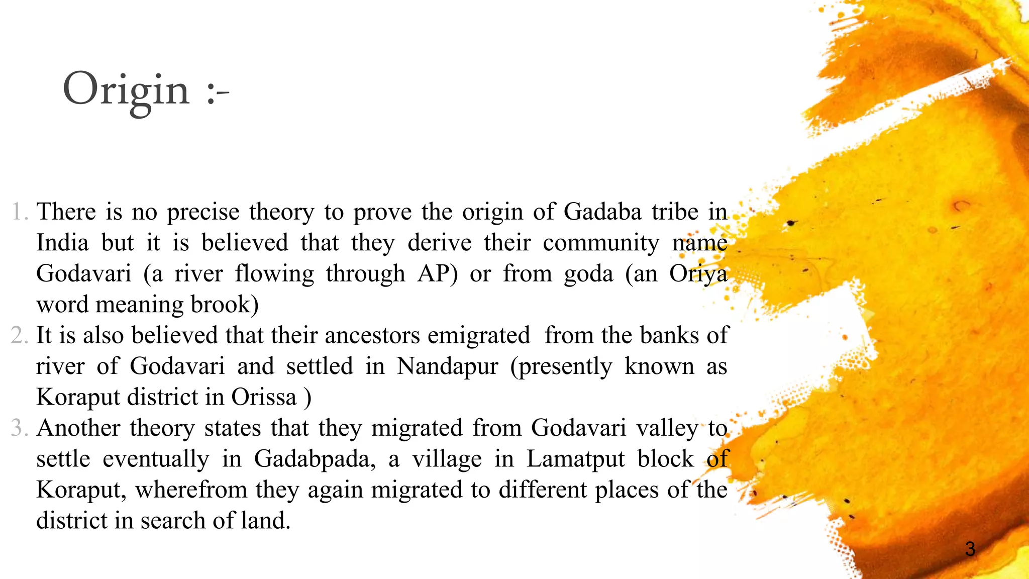 Gadaba tribe | PPTX
