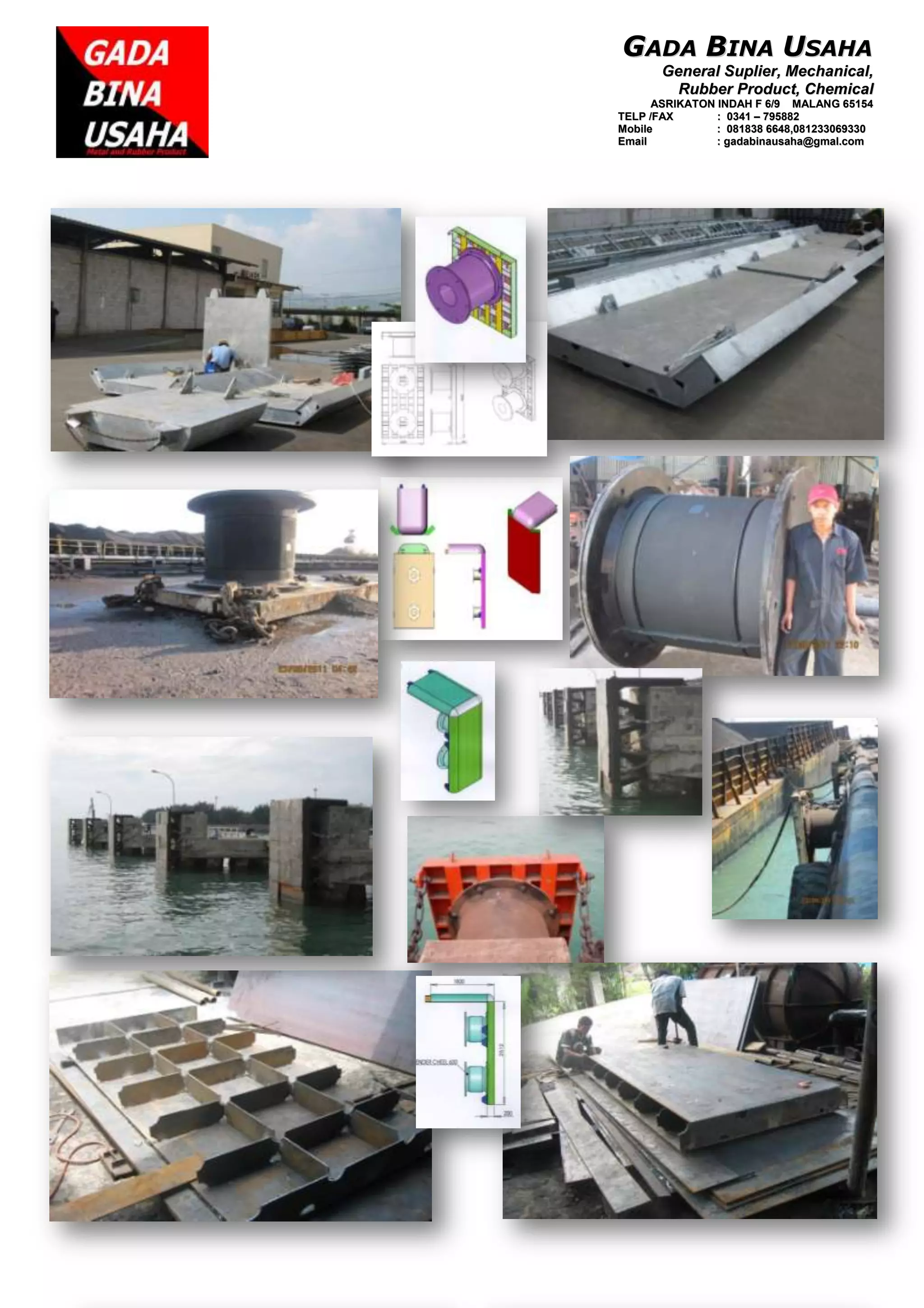 Brosur Rubber Fender Bollard | PDF