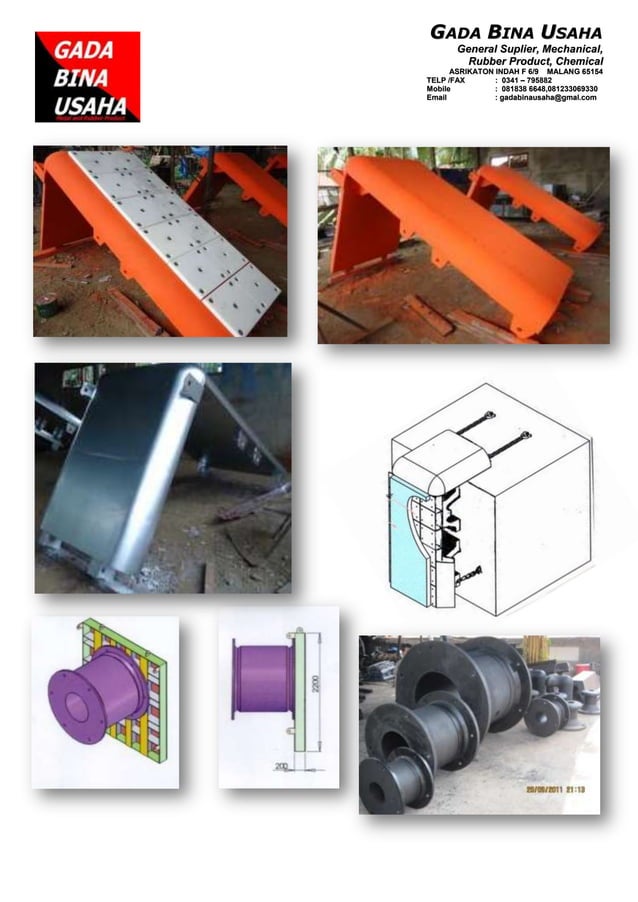 Brosur Rubber Fender Bollard | PDF
