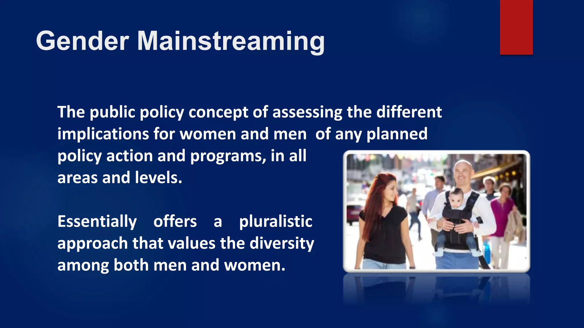 Gad acknowledeging gender mainstreaming | PPT