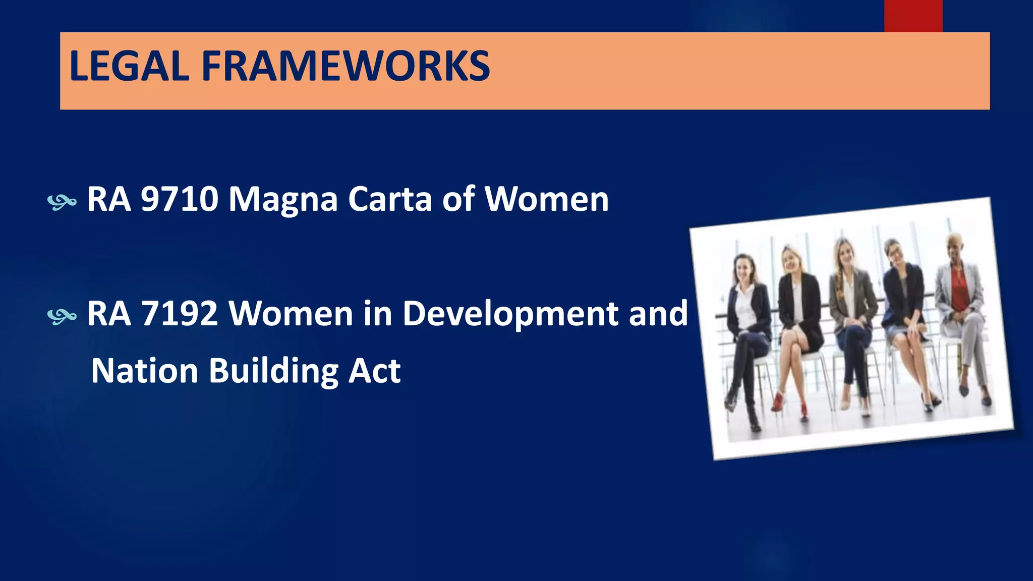 Gad acknowledeging gender mainstreaming | PPTX