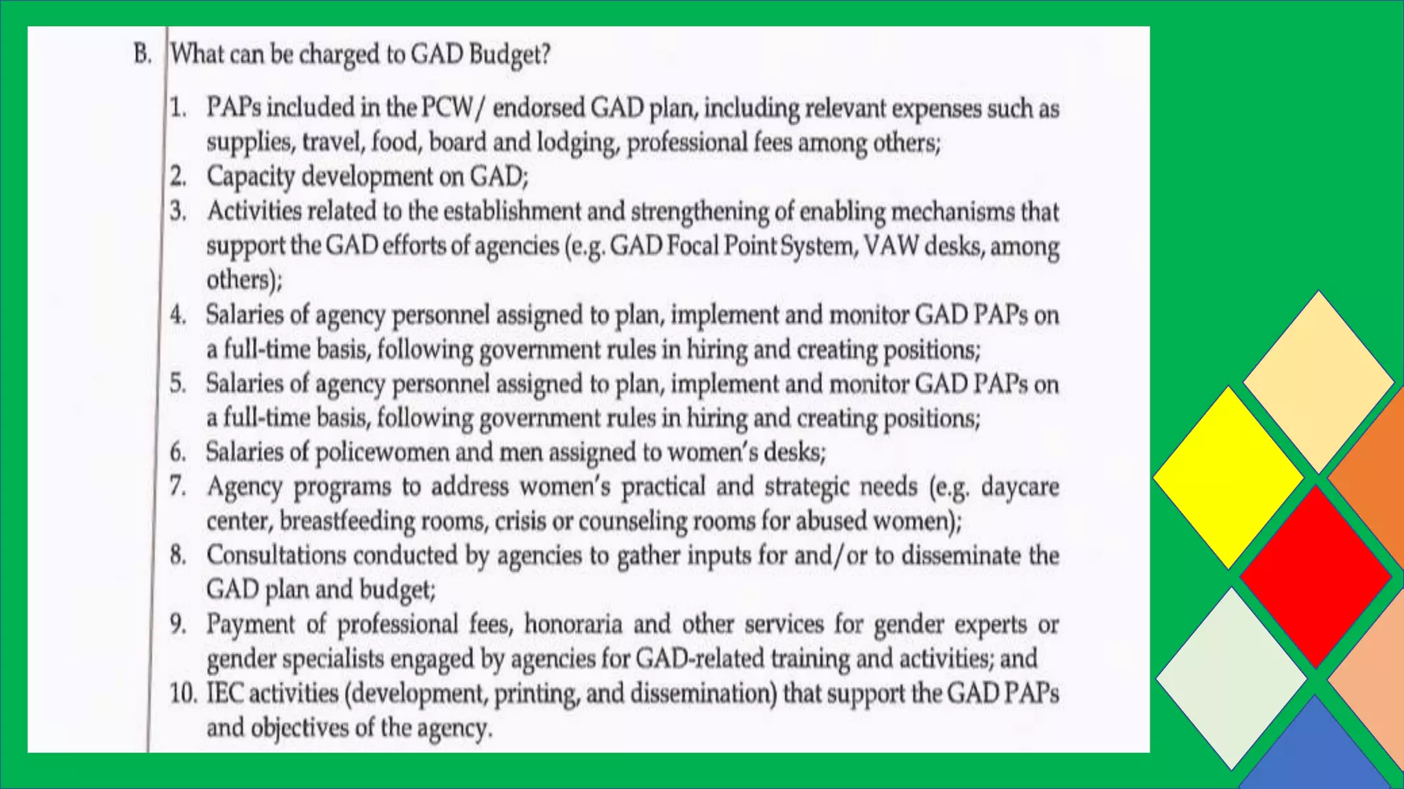 Gad Action Plan-Talalora District.pptx