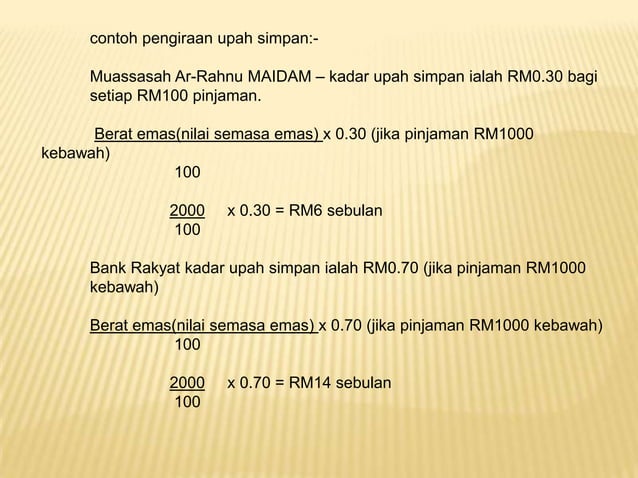 Gadaian Islam (Ar Rahn) | PPTX