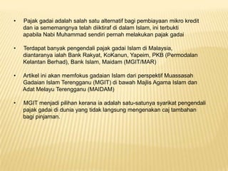Gadaian Islam (Ar Rahn) | PPTX