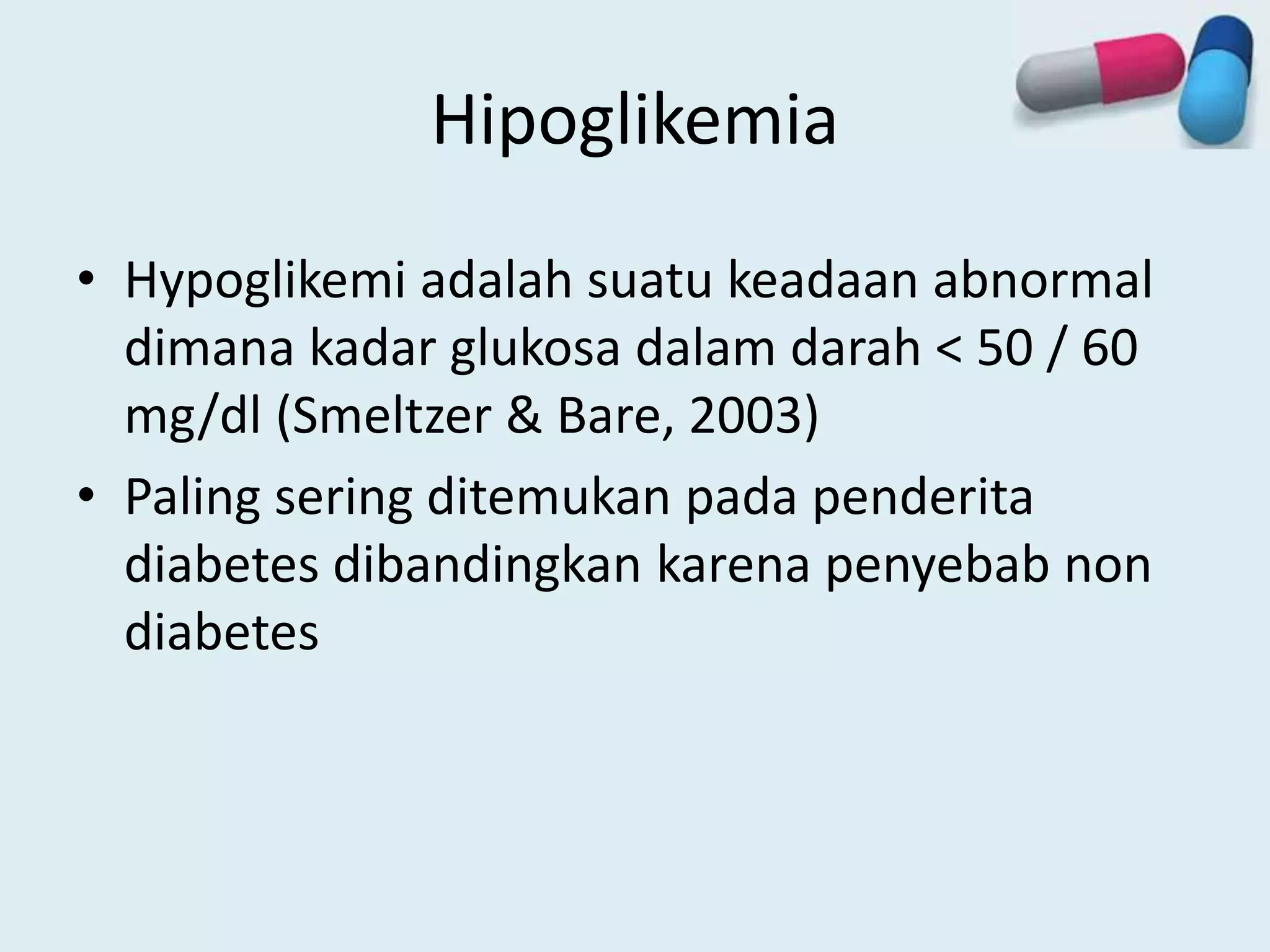 Gadar hipoglikemi dan hiperglikemi | PPT