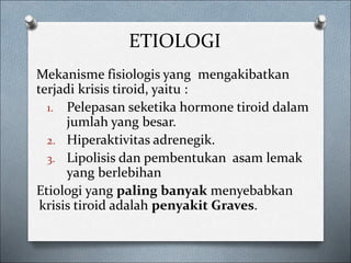 Gadar krisis tiroid | PPT