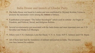 Ghadar Movement in India | PPTX