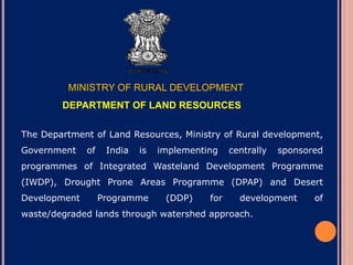 watershed management-Dr.G.GADDEYYA | PPTX