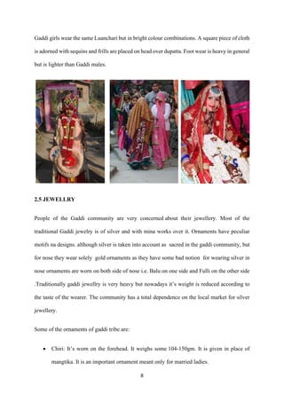 The Gaddi Tribe : struggling to preserve its identity. | PDF