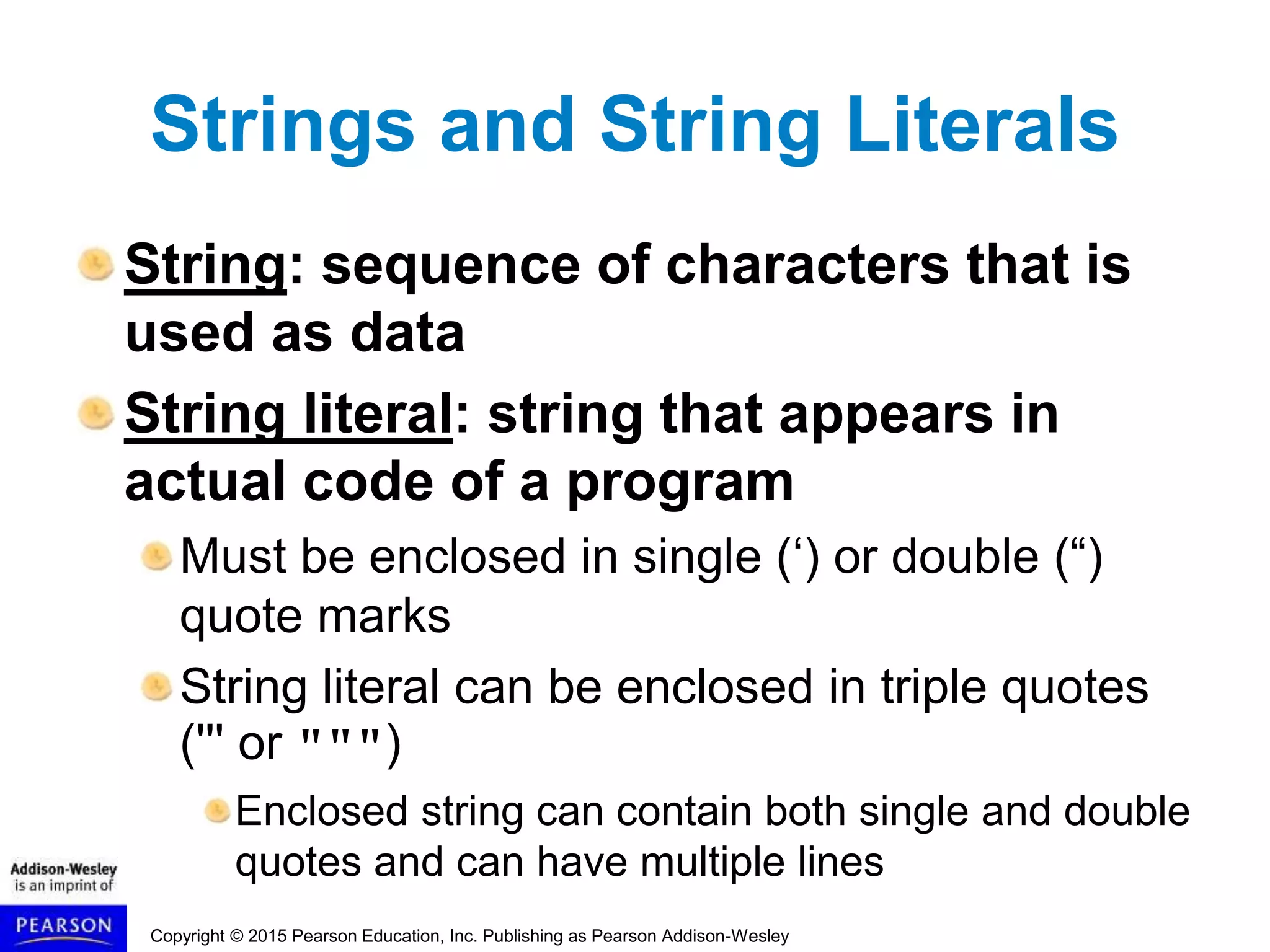 Gaddis Python 3e Chapter 02 PPT (1).ppt