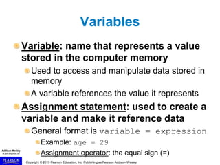 Gaddis Python 3e Chapter 02 PPT (1).ppt