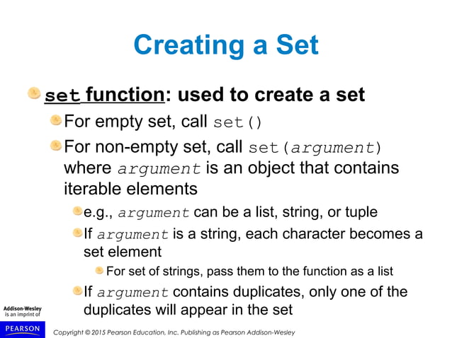 Python Dictionaries And Sets Ppt Programming Languages Computing