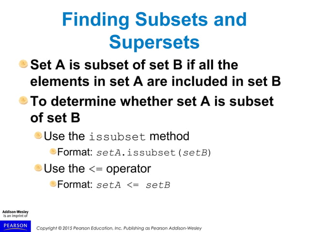 Python Dictionaries And Sets Ppt Programming Languages Computing