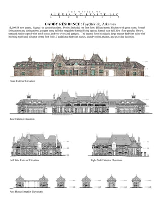 Gaddy Residence | PDF