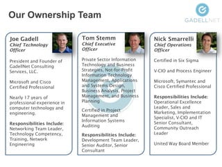 GadellNet Company Overview | PPT