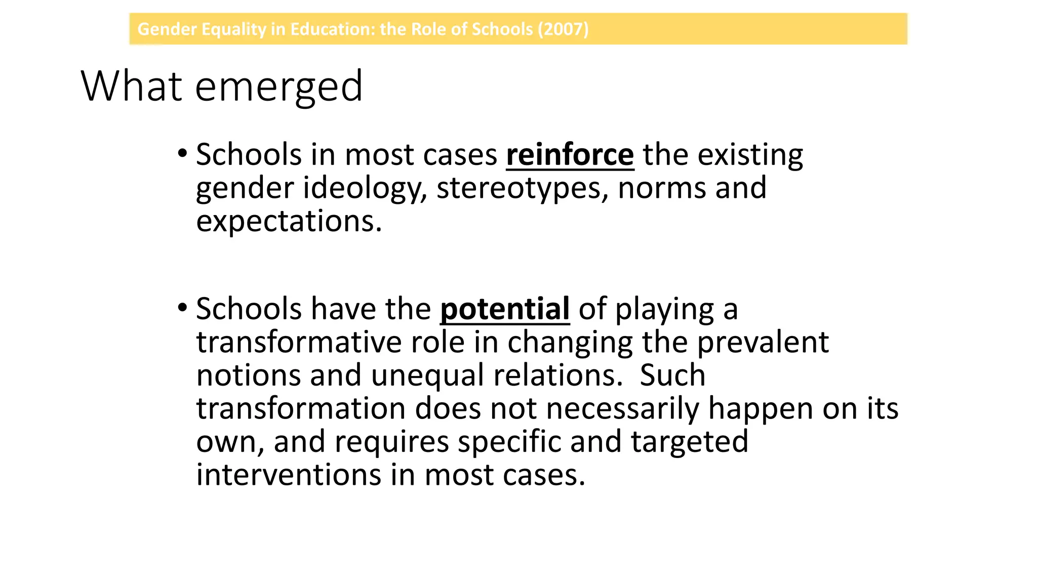 GAD Orientation for Gender Responsive Schools | PPSX