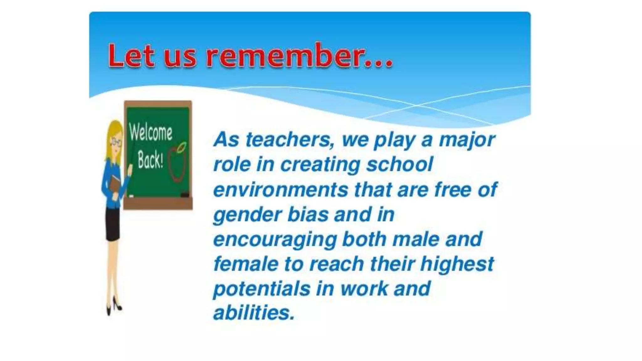 GAD Orientation for Gender Responsive Schools | PPSX