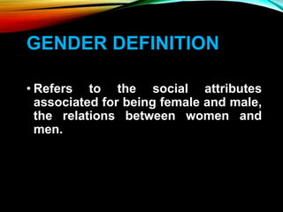 GAD Gender Equality and Responsive Society | PPTX
