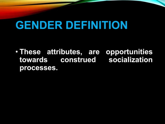 GAD Gender Equality and Responsive Society | PPTX