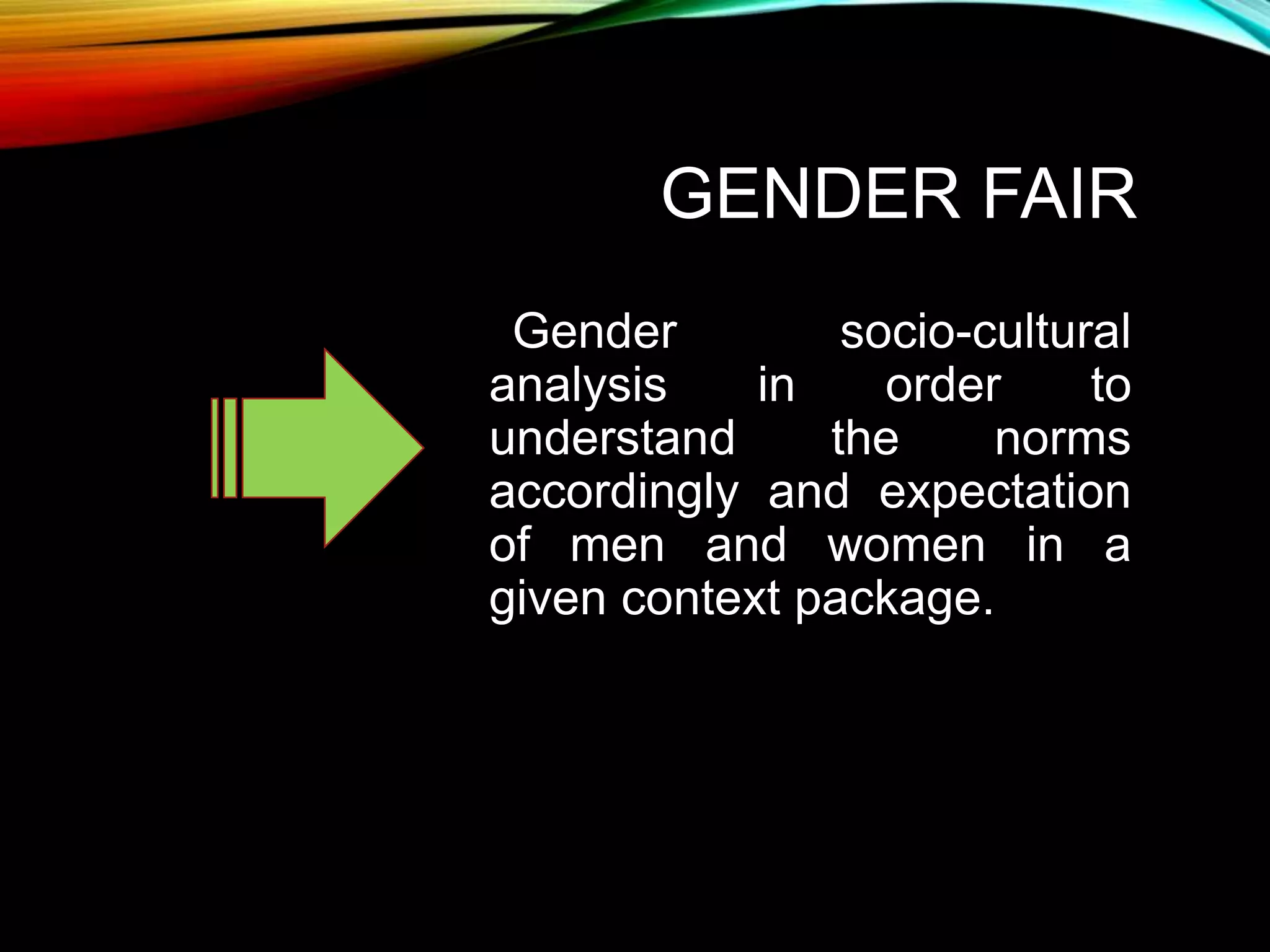Gad gender equality and responsive society | PPTX