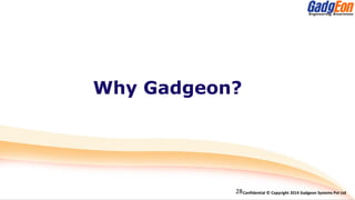 Gadgeon profile | PPT