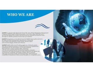 Gadou company profile | PDF
