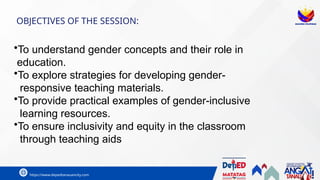 Gender and Development towards Inclusive Education | PPTX