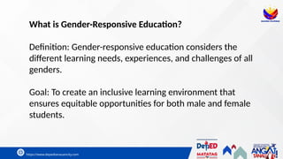 Gender and Development towards Inclusive Education | PPTX