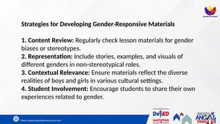 Gender and Development towards Inclusive Education | PPTX