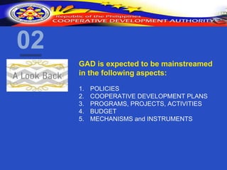 GAD Tool for Assessing Progress of Gender Equality in Primary ...