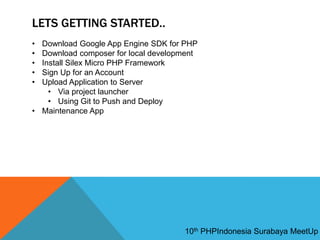 PHP on Google App Engine | PPT