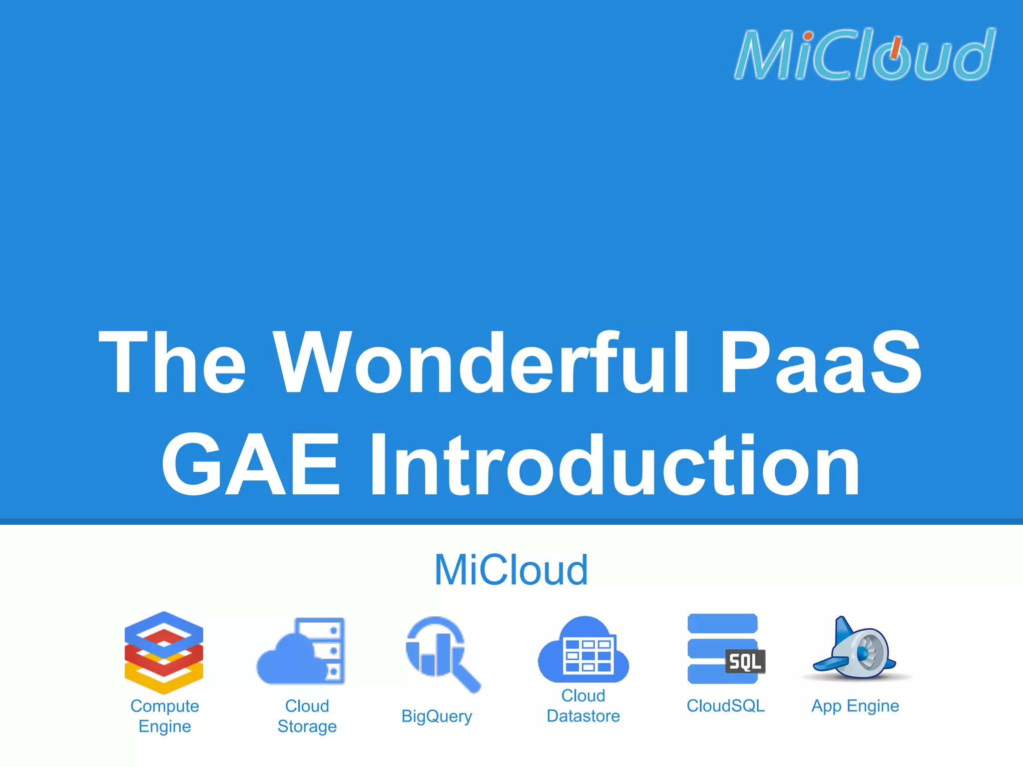 Google App Engine Introduction | PDF