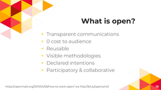 Supporting Open Access and Other “Open” Movements | PPTX